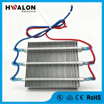 China Aluminum Fin PTC Ceramic Air Heating Element 12V 24V 110V 220V Self-regulating Heater Core For Household Appliance Heating Parts for sale
