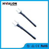 China High Precision 100K 3950B 1% Tolerance NTC Temperature Sensor Probe, 3*15mm Metal Shell, Flexible Silicone Wire For Industrial Equipment Temperature Measurement for sale
