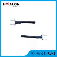 China High Precision 100K 3950B 1% Tolerance NTC Temperature Sensor Probe, 3*15mm Metal Shell, Flexible Silicone Wire For Industrial Equipment Temperature Measurement for sale