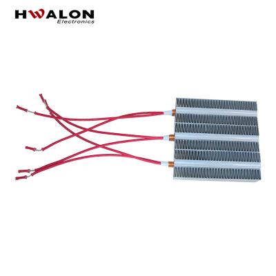 China High Temperature Electric Ptc 12v 100w Ceramic Heater Heating Element for sale