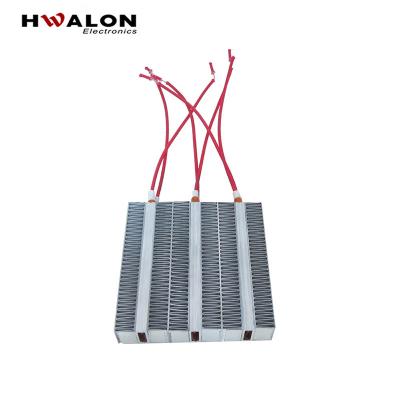 China Efficient Constant Temperature Low Energy Consumption Shock Resistant Ceramic PTC Electric Heater with Aluminum Plate 24V for sale