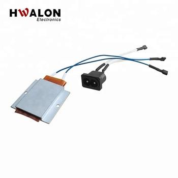 China Customized Battery Powered Aluminum Case PTC Heating Element for sale