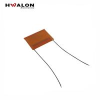 China Negative Ion Constant Temp Yellow Paper Insulated PTC Heating Element For Hair Straightener Fast Even Heat for sale