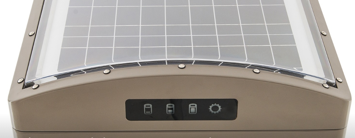 solar energy rubbish bin eco smart city iot