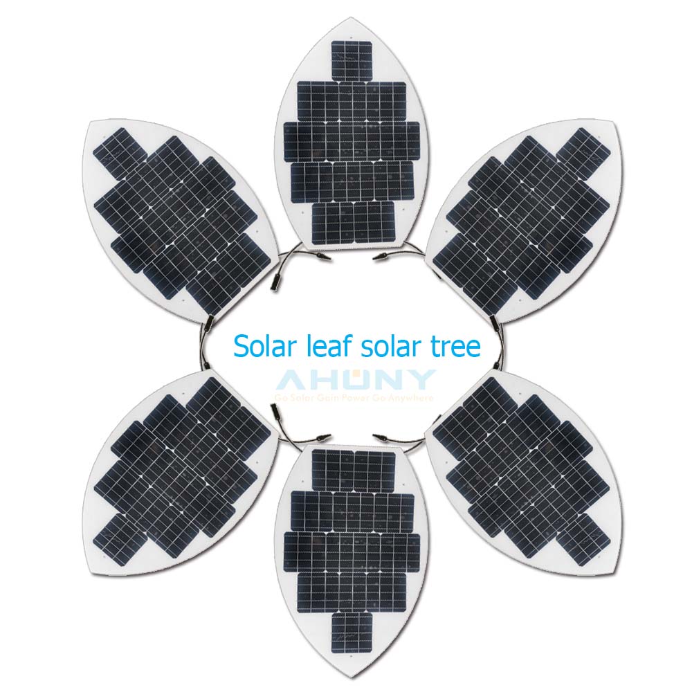 arc solar leaf semi flexible solar panel