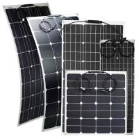 China 130W Flexible Solar Panel ETFE Surface High Efficiency for RV Boat Camping for sale
