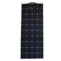 China 130W Flexible Solar Panel ETFE Surface High Efficiency for RV Boat Camping for sale