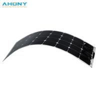 China Ultralight Photovoltaic Marine Flexible Solar Panel ETFE china car roofing solar power For Yacht Boat RV Roof Top bimini for sale