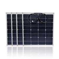 China ETFE Slim 60w Flexible Solar Panel Square Shape Customized For Yacht for sale