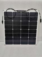 China ETFE Flexible 12V 60w Cell Solar Panel For Solar Camping Rv Marine Boat for sale