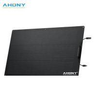 China OEM 10BB Semi Flexible Solar Panel 100w RV Awning Lightweight PV Panels for sale