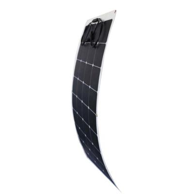 China 175W Sunpower Flexible Bendable Solar Panel For Camping Yacht Boat Roof for sale