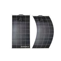 China Bifacial Custom Flexible 150w Mono Solar Panel ETFE For Marine Yacht RV Solar System watt flexible solar panel for motor for sale