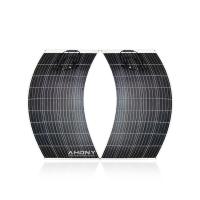 China Bifacial Custom Flexible 150w Mono Solar Panel ETFE For Marine Yacht RV Solar System watt flexible solar panel for motor for sale