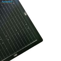 China OEM Waterproof Cell Solar Panel 100w Semi Flexible Terrace Solar Panels For Balcony for sale