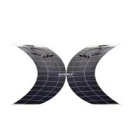 China 420w Mono Solar Panel Monocrystalline 12 Volt Flexible Solar Panel For RV Boat Marine for sale