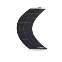 China 200w Semi Flexible Etfe Solar Panel Rv Awning Transparent Solar Bifacial PV Module for sale