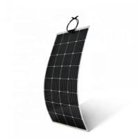 China Ultra Lightweight ETFE 100w 12v Flexible Solar Panel 5BB Mono Solar Cell for sale