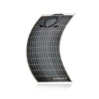 China 100w Flexible Mono Solar Panel RV System Semi Flex Monocrystalline Pv Module for sale