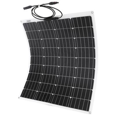 China Mono Solar Flexible Panels 150W Ce Rohs A grade mono Cell For Smart Car RV Boat Yacht for sale
