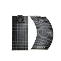 China Mono Bifacial Bendable Solar Panel ETFE 110w Flexible Solar Panel For Rv Boat Yacht for sale