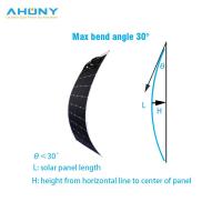 China Mono Bifacial Bendable Solar Panel ETFE 110w Flexible Solar Panel For Rv Boat Yacht for sale