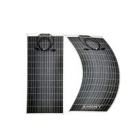 China 12V Bendable Mono Solar Panel Off Grid RV 100 Watt Semi Flexible Solar Panel for sale