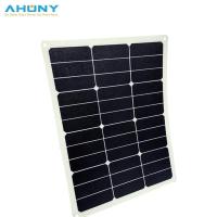 China Ultrathin HCF Cell Mono Semi Flexible Solar Panel For Electrical Cars And Grid Solar Systems Meets Industry Standards for sale