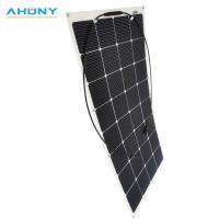China 120w 12V Photovoltaic boat balcony plastic thin transparent Flexible bendable Solar Panels pv vendor manufacturer supplier for sale