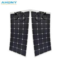 China Ultrathin HCF Cell Mono Semi Flexible Solar Panel For Electrical Cars And Grid Solar Systems Meets Industry Standards for sale