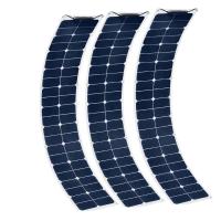 China Sunpower 12v Ultralight ETFE Solar Flexible Panels For Camper Trailer Boat Fishing for sale