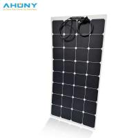 China Sunpower 12v Ultralight ETFE Solar Flexible Panels For Camper Trailer Boat Fishing for sale