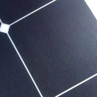China Sunpower 100W maritime Flexible Solar Panel kit cell roll panneaux solaires a camper van conversion company 200w 300w for sale