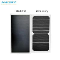 China Black Flexible Solar Module 7W ETFE Solar Panel For Boats Yacht Outdoor Small Building for sale