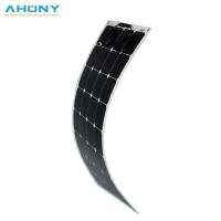 China 100W ETFE Mono Solar Flexible Panels For Boat Yacht Golf Car Rv Marine Camper Motorhome for sale