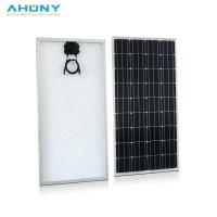 China Mono Photovoltaic Glass Solar Panel 150w 160w 180w 12v 18v 24v monocrystalline Solar Panel pv A efficiency solar cell for sale