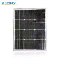 China 5BB A Grade Cell Solar Panel 50w Mono Solar Panel For 12 Volt Battery Charging for sale