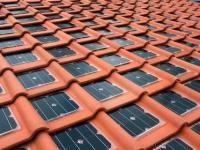 China 16w Solar Roof Tile Transparent Solar Panel Roof Shingles Bificial Solar Cell Module for sale