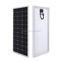 China PV Glass Solar Panel 100w Module Off Grid For Battery Charging Boat Caravan RV Home for sale
