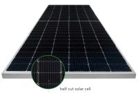 China ISO Half Cut Solar Panel PV Glass 545w 550w 560w 580w 590w For On Grid Solar System for sale