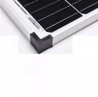 China 5BB 40w Monocrystalline Solar Panel Customized For Street Light Flashing Light for sale