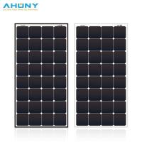 China 100W 12V Mono Rigid Solar Panel Off Grid PV Power For Camping RV Marine Motorhome for sale