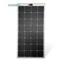 China IBC 100w Walkable Solar Panel Anti Slippery Flexible Solar Panels For Boats rv yacht AHONY solar manufacturer wholesale for sale