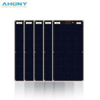 China Black Off Grid Portable Monocrystalline Solar Panels 55W 12V For RV Marine Boat for car parking for sale
