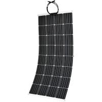 China Flexible Monocrystalline Bendable Solar Panel module transparent Marine Boat 175w 18v 12v Lightweight Waterproof for sale