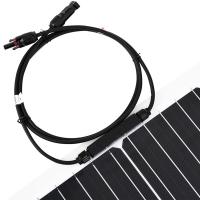 China Flexible Monocrystalline Bendable Solar Panel module transparent Marine Boat 175w 18v 12v Lightweight Waterproof for sale