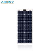 China Sunpower Black Contact Walkable Solar Panel 120 Watt Semi Flexible For RV Marine Boat for sale