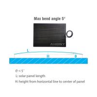 China 110w Walk On Mono Flexible Solar Panel Saltwater Proof Sunpower Marine Solar Panels for sale