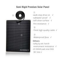 China Rigid Walkable Solar Panel ETFE Marine Flexible Solar Panels For Yacht for sale