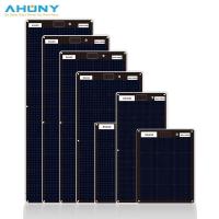 China bifacial Semi Rigid Solar Panel 40W Walk Step Drive On IBC Solar Sunpower Flex Panels for sale